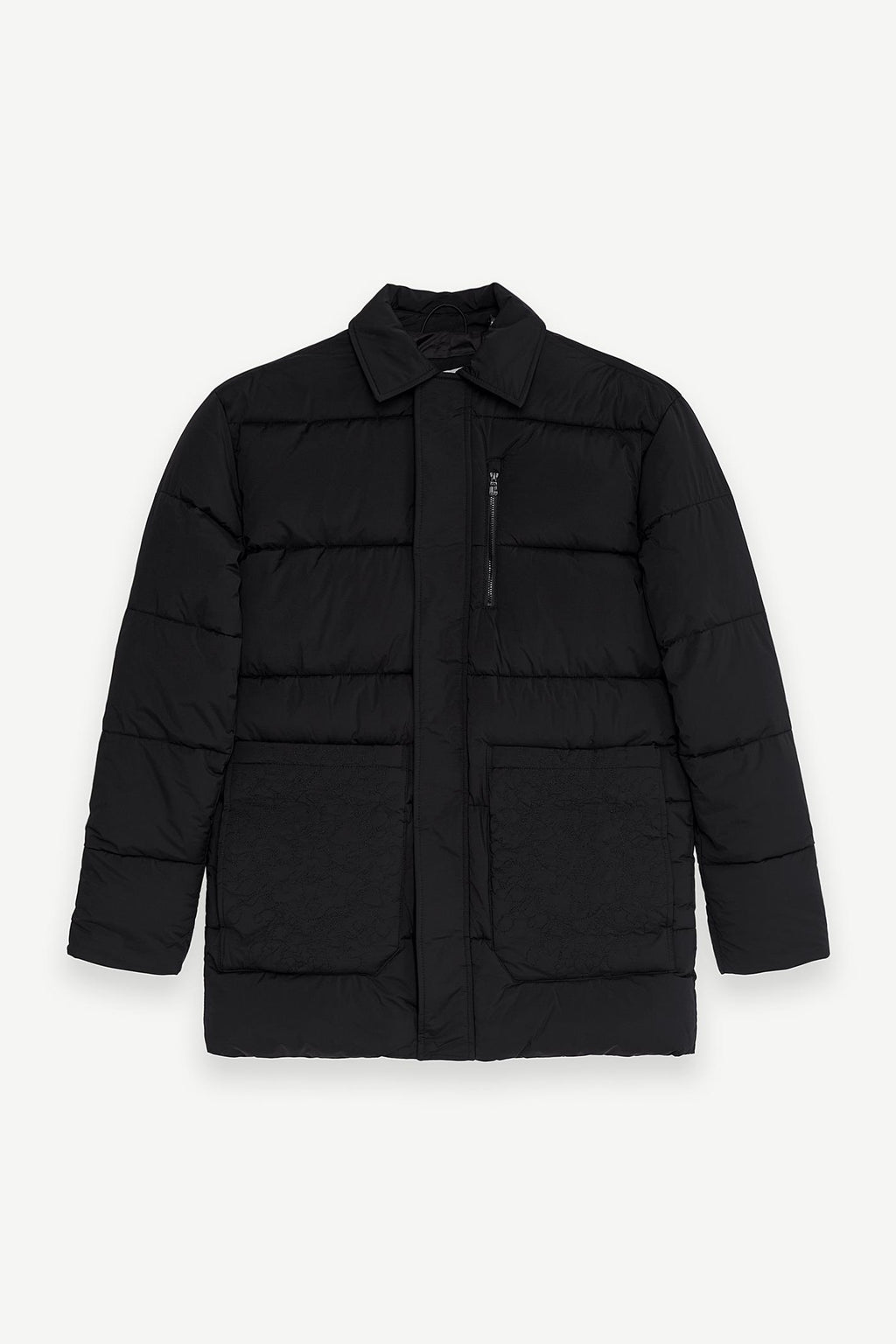 LONG PUFFER JACKET 410 Black
