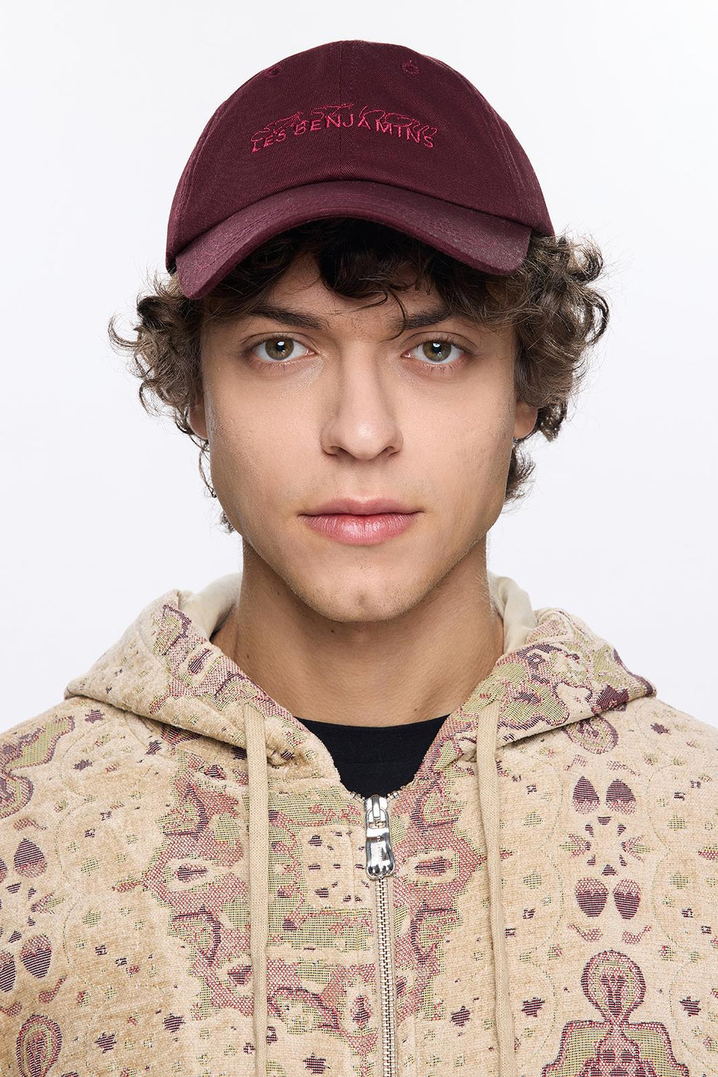 Bordo Renkli Unisex Şapka - CAPS 408 – LES BENJAMINS