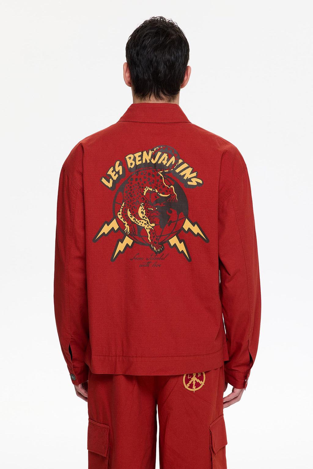 Regular Fit Bordo Renkli Erkek Ceket - JACKET 003 – LES BENJAMINS