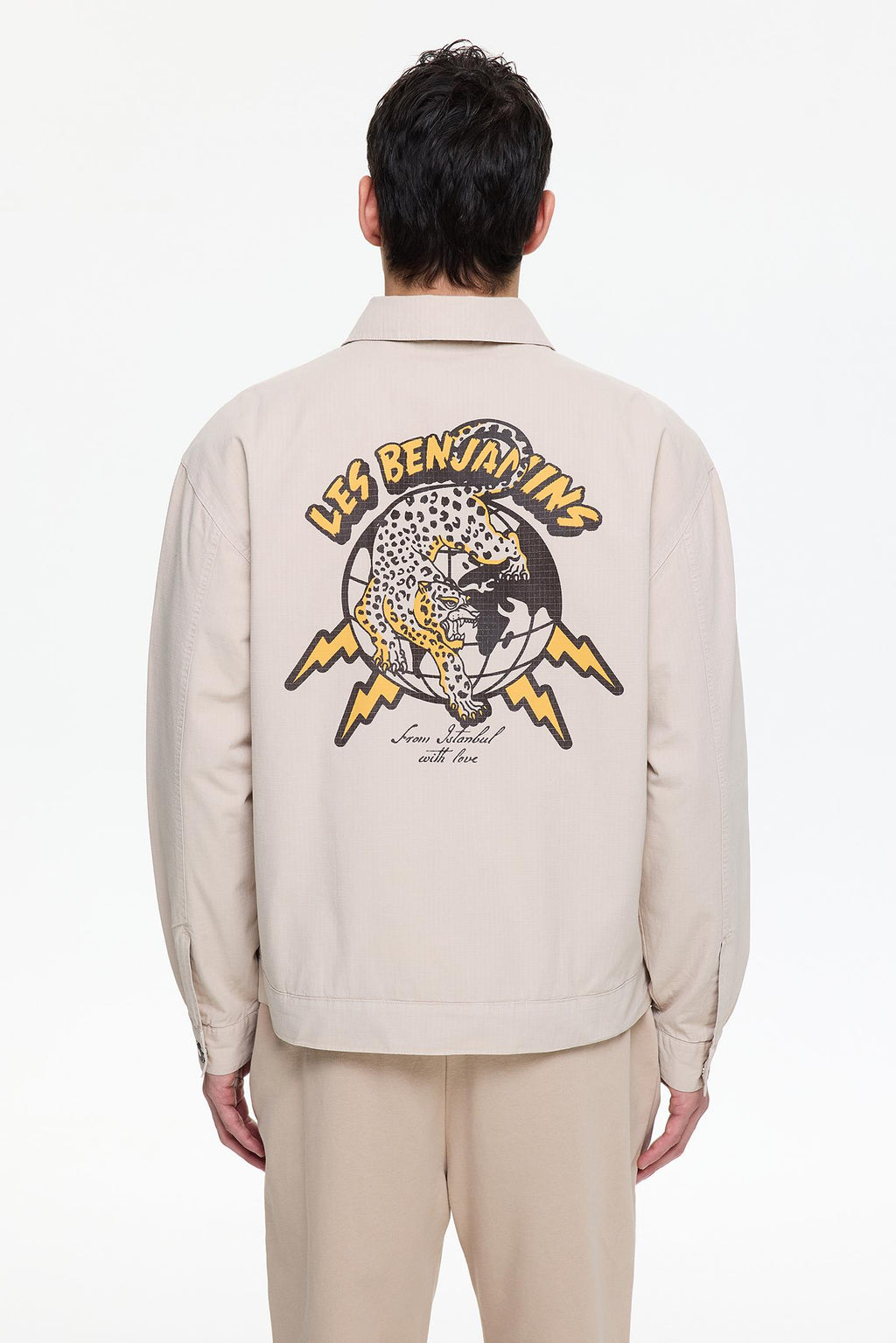 Regular Fit Bej Renkli Erkek Ceket - JACKET 012 – LES BENJAMINS